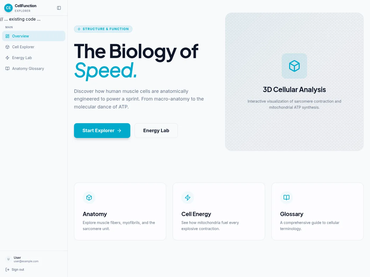 CellFunction Explorer