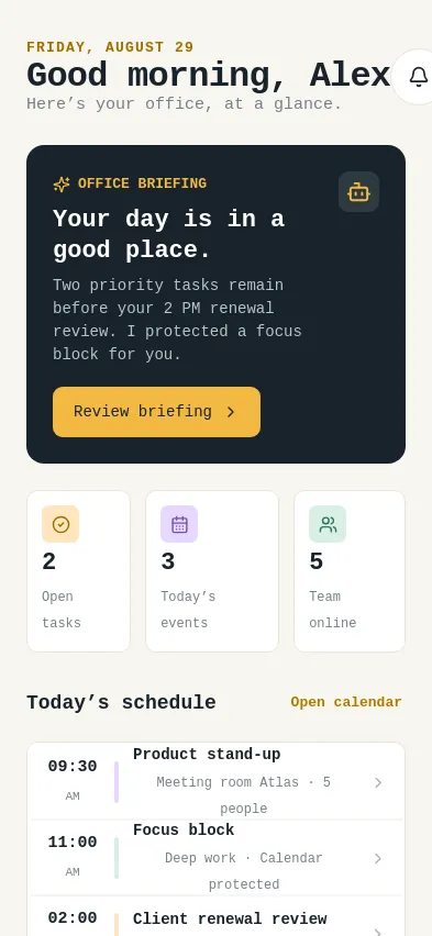 AI Office Manager