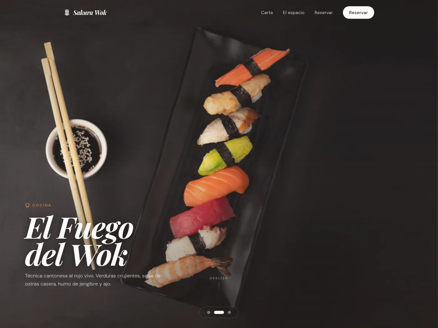 Sakura Wok Landing