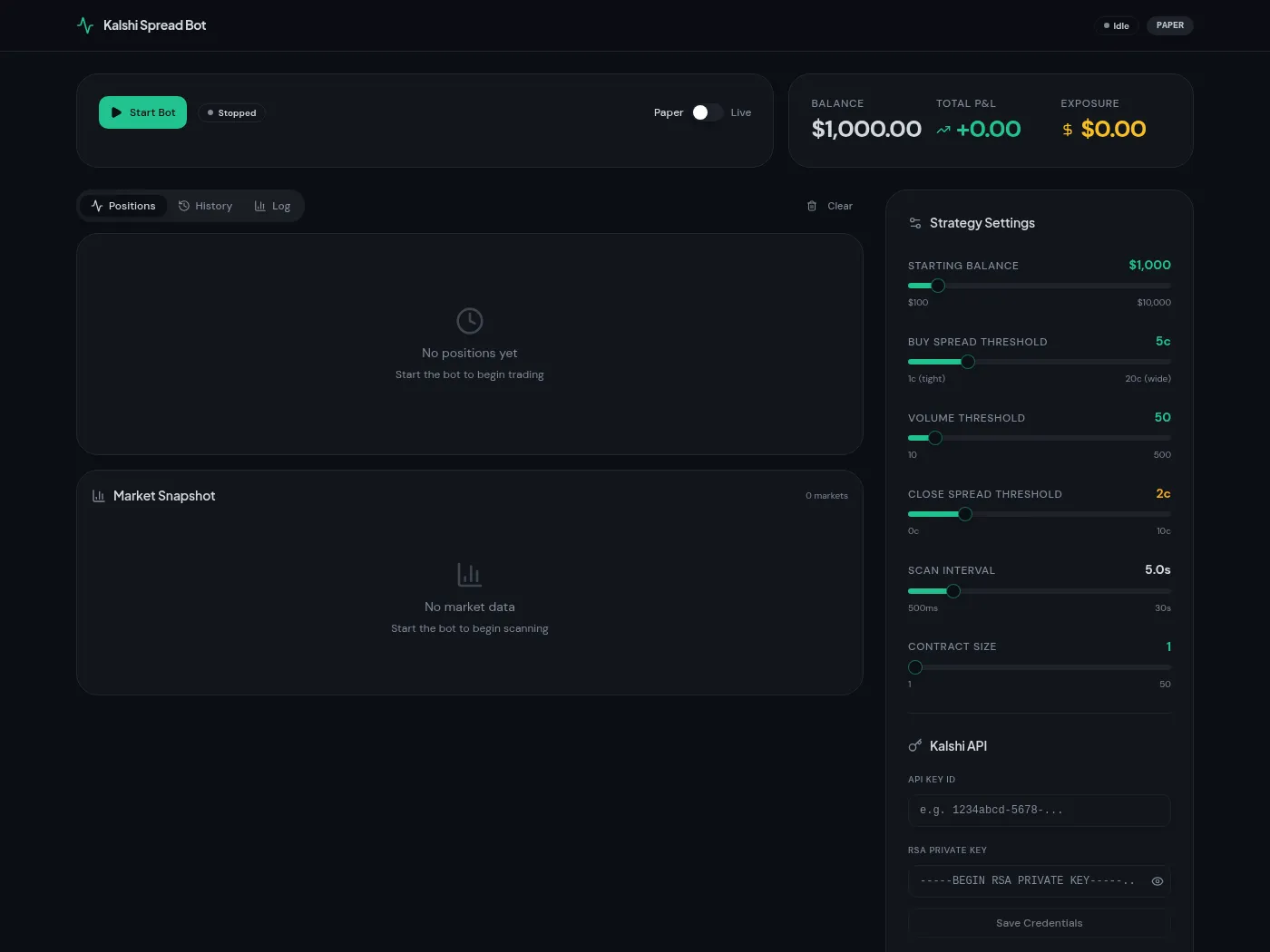 Kalshi Crypto Spread Bot