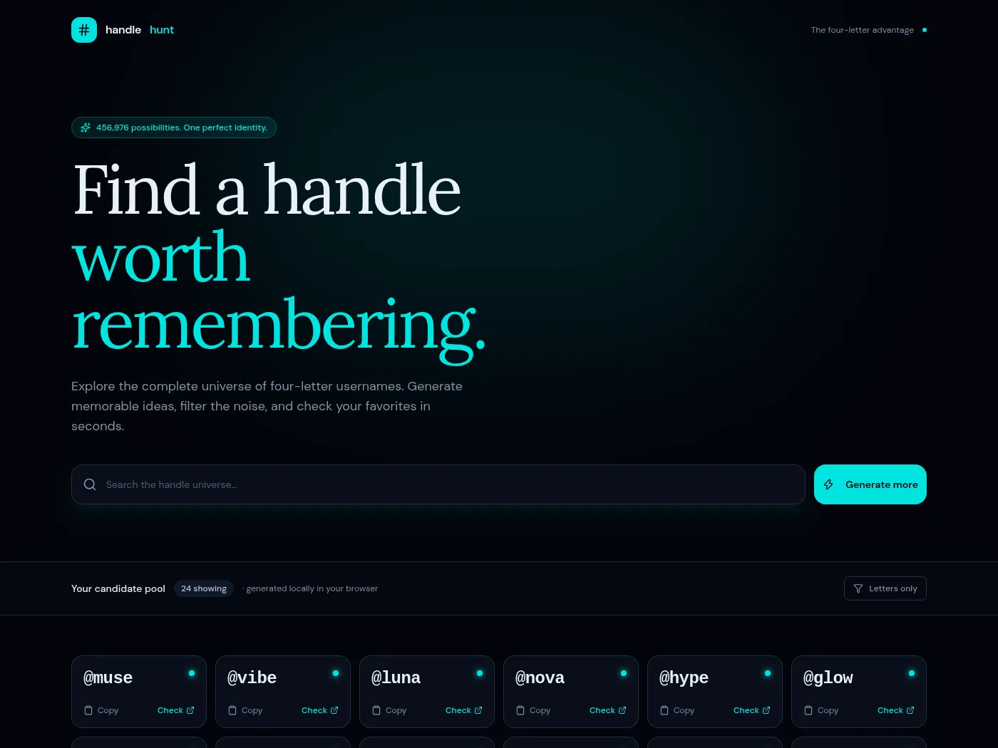 TikTok Handle Finder