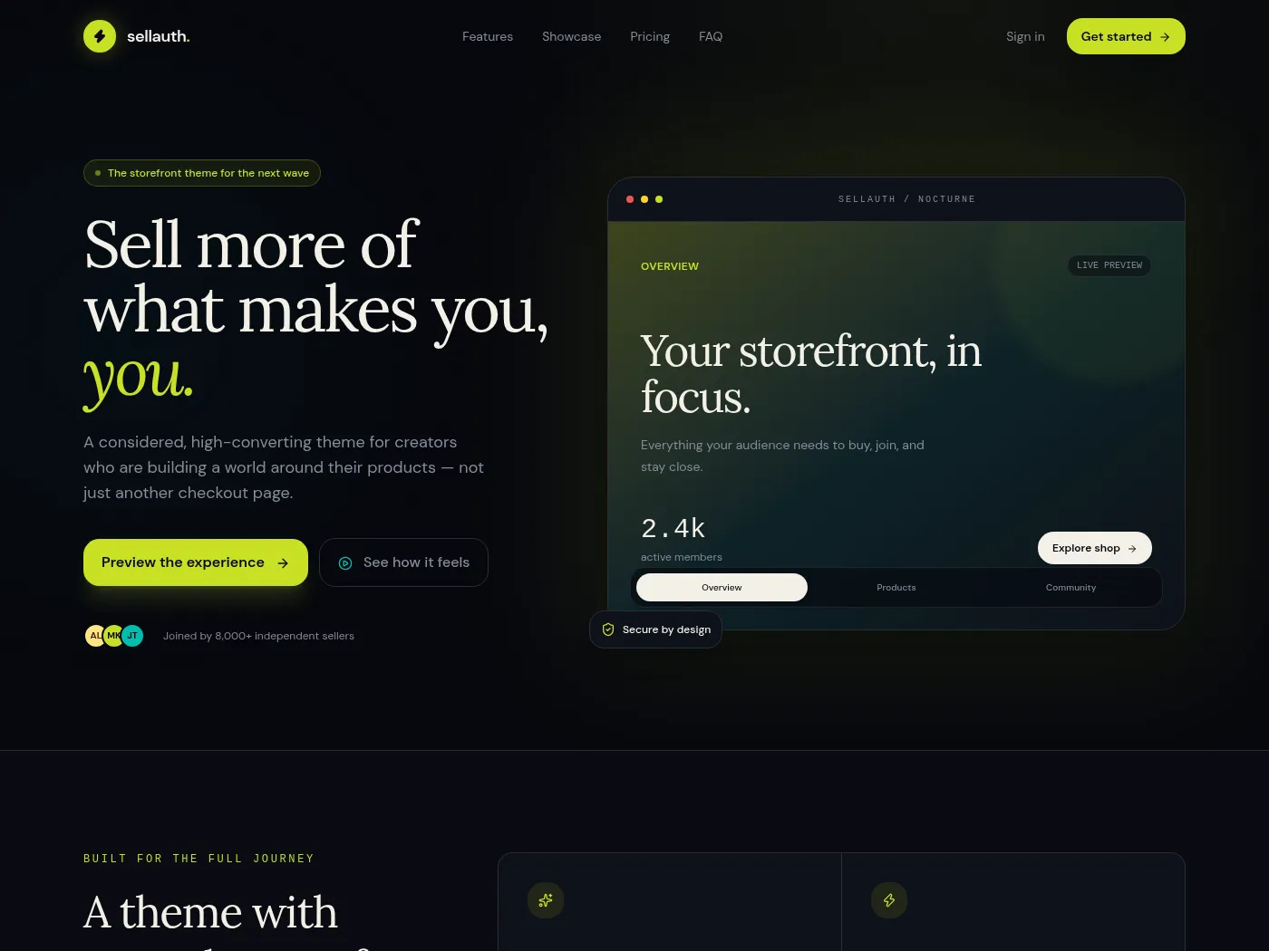 Sellauth Web Theme