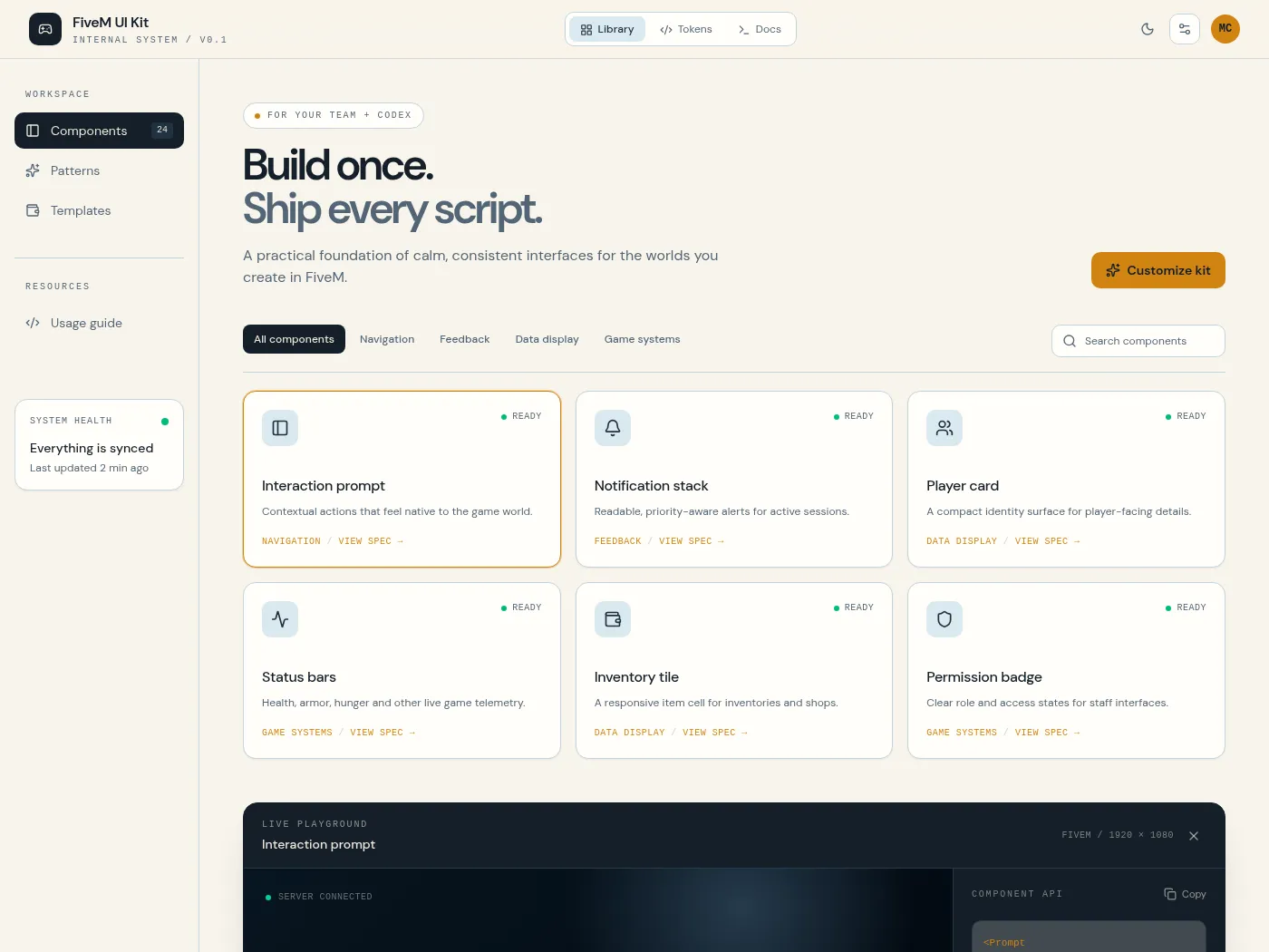 FiveM UI Kit