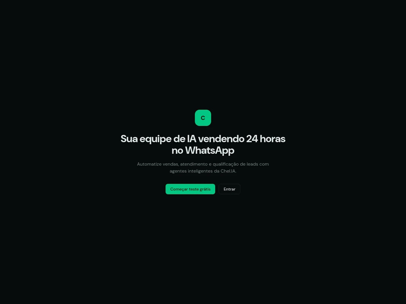 Chel.IA SaaS Platform
