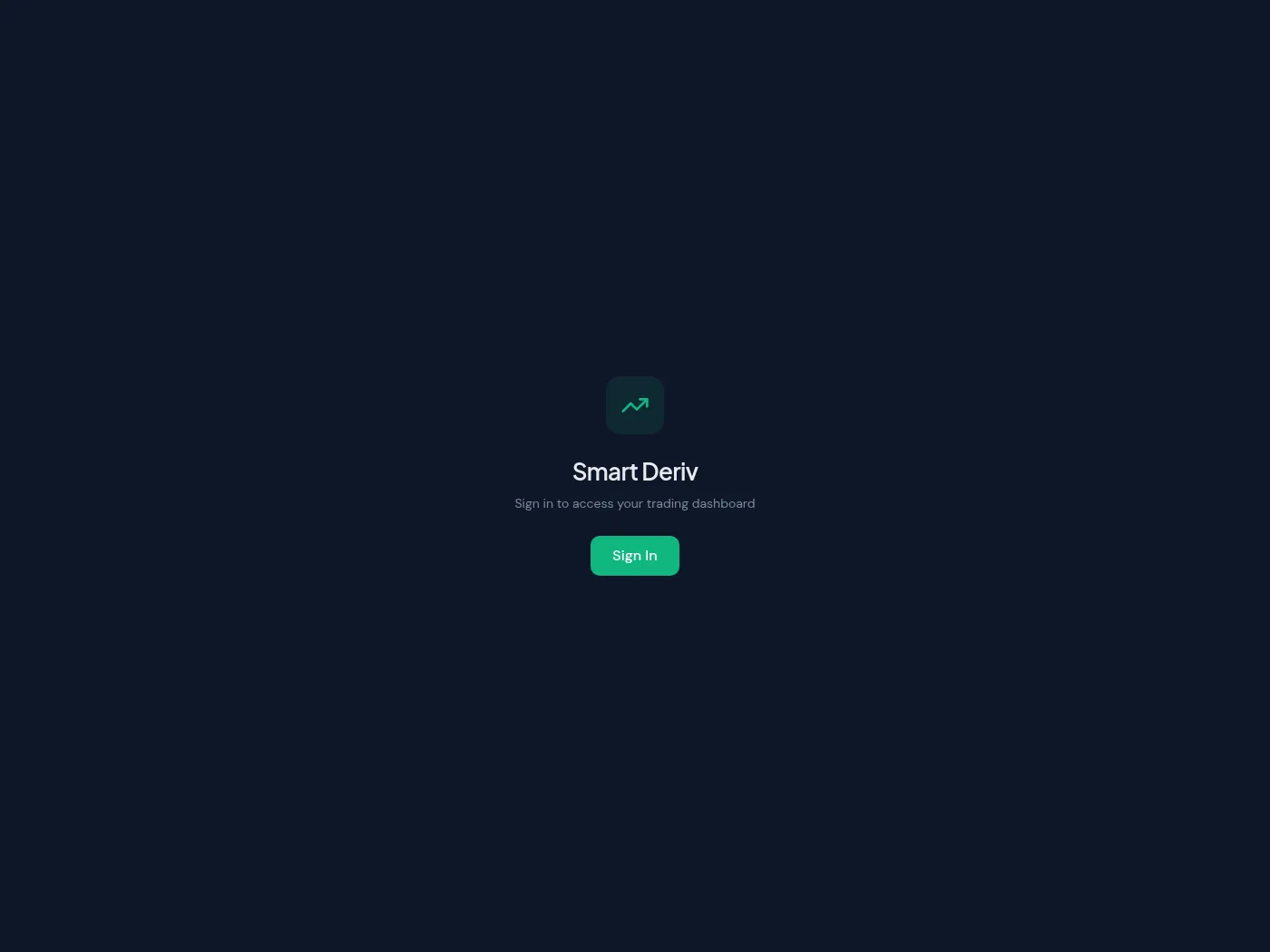 Smart Deriv Trade Bot