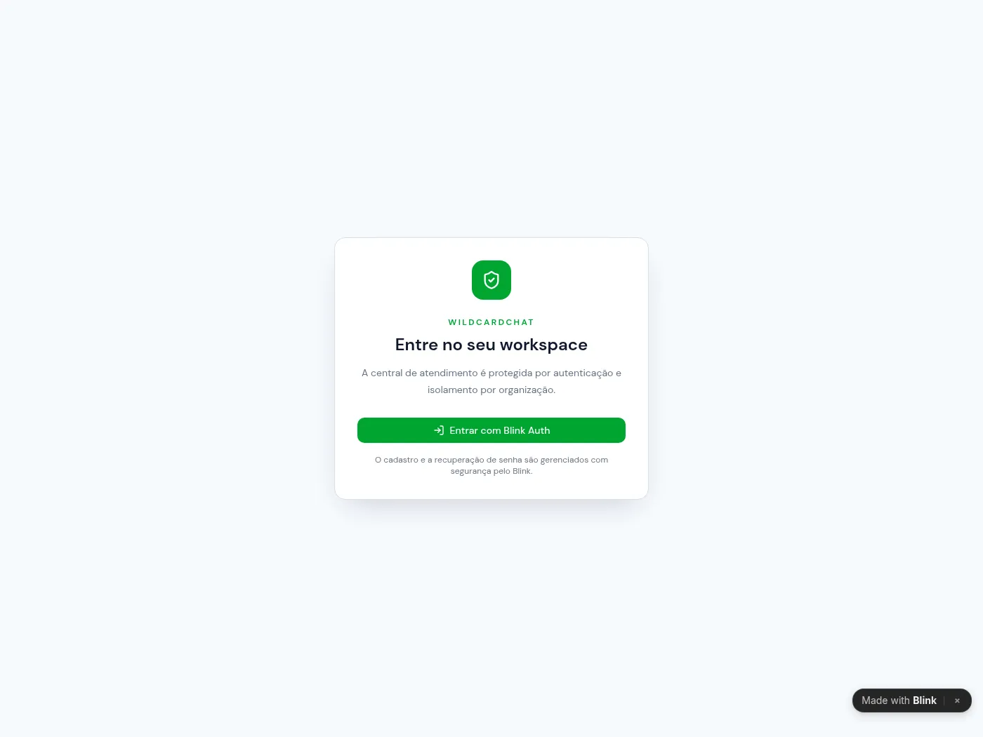 WildcardCHAT SaaS Platform