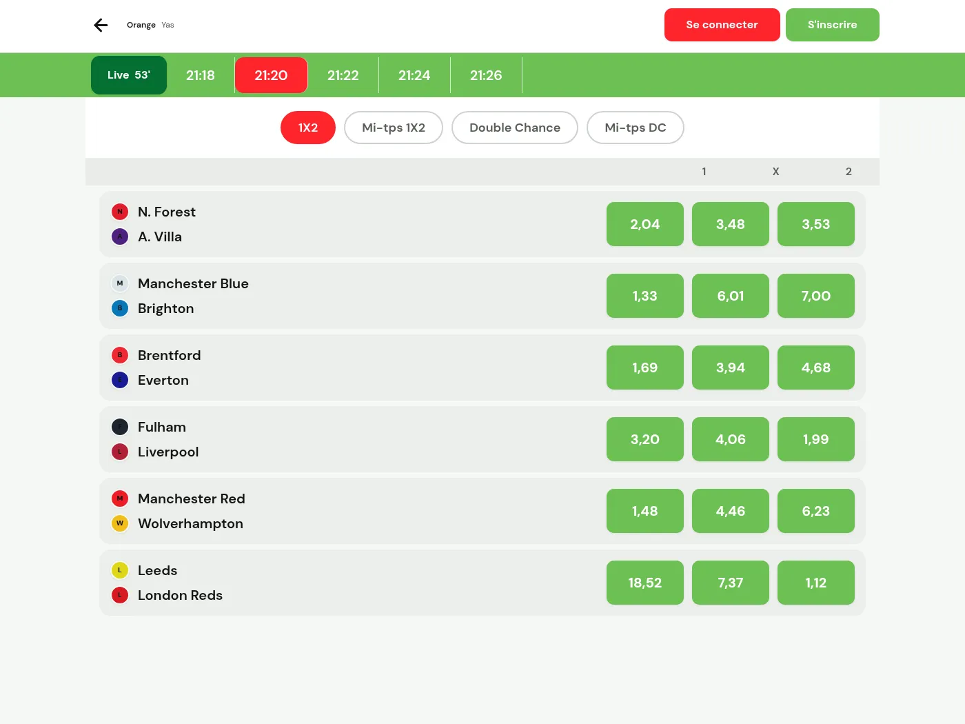 Virtual Match Predictor