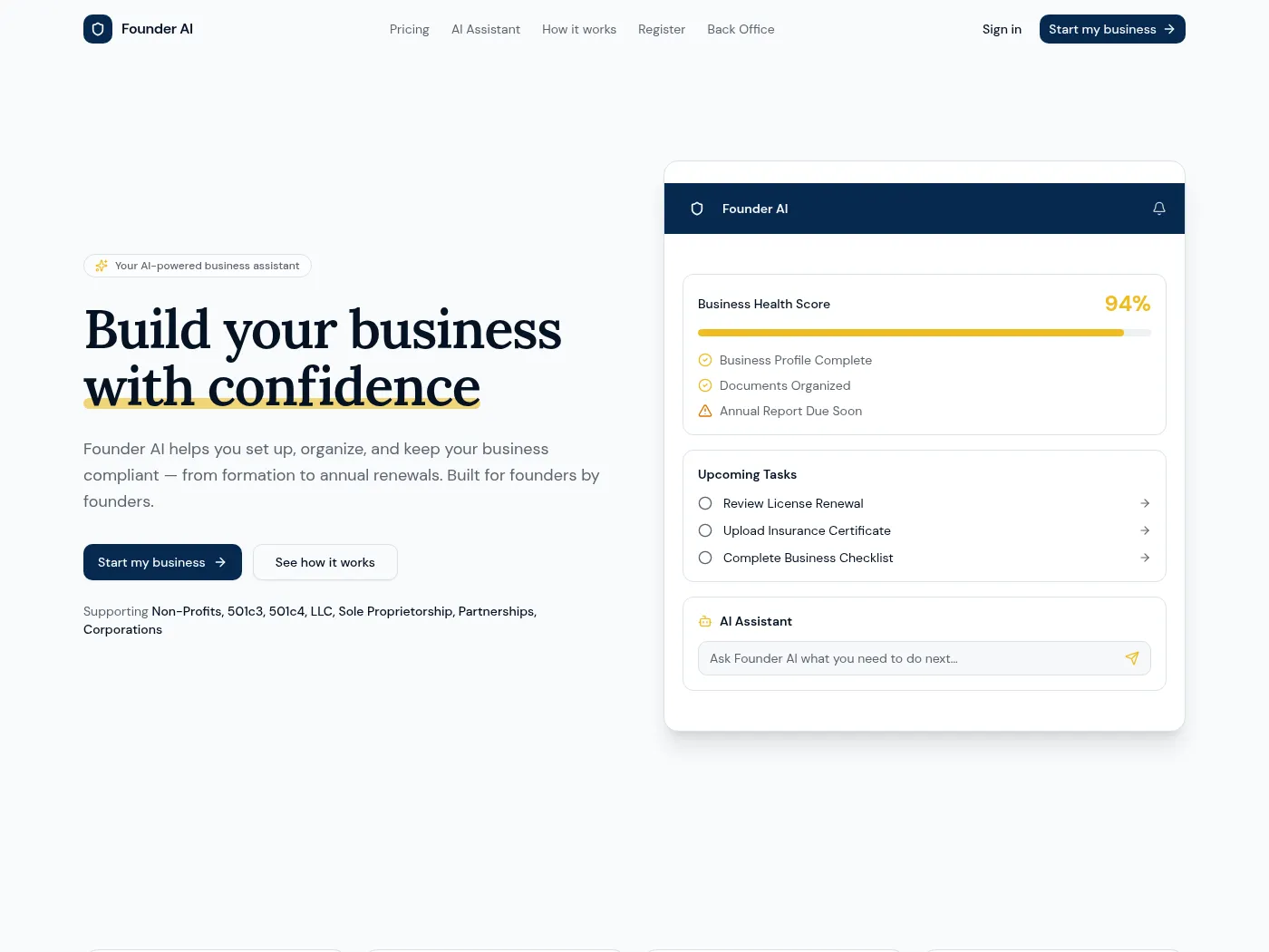 Startup Assist Hub