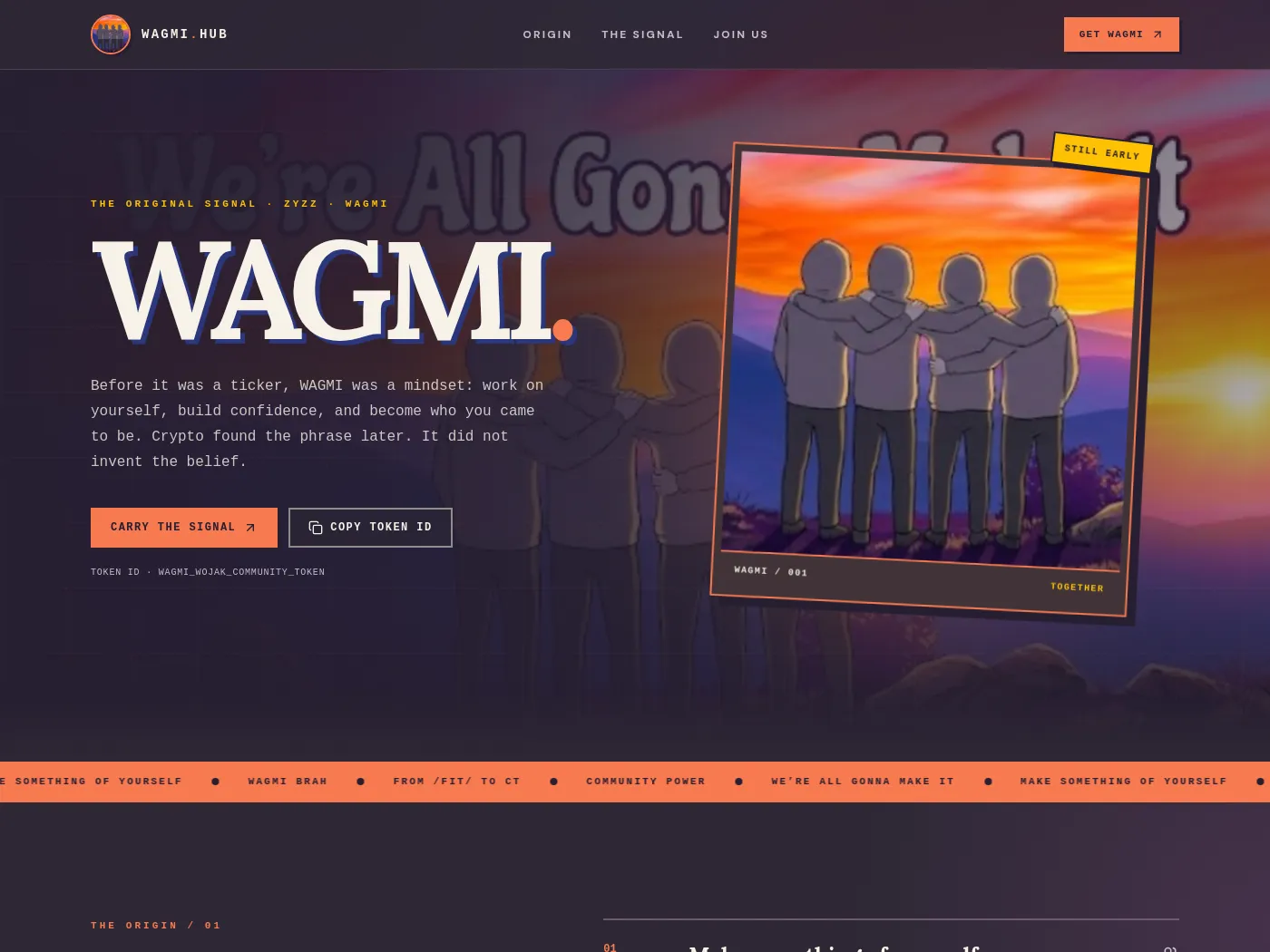 WAGMI Wojak Hub