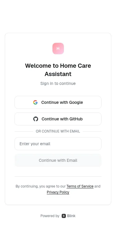 Home Care Assistant
