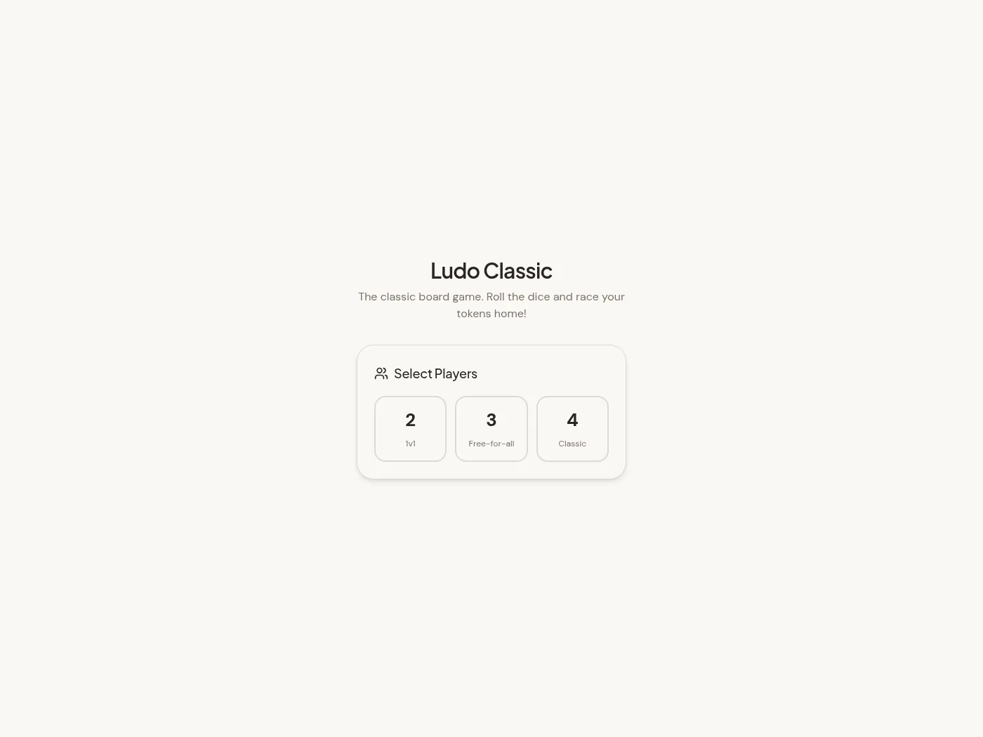 Ludo Classic Online