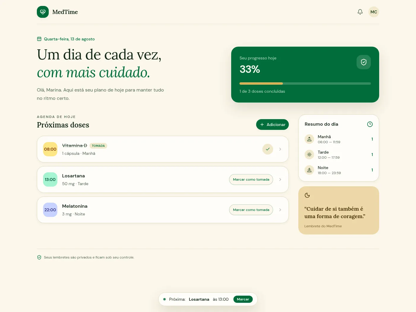 MedTime Tracker