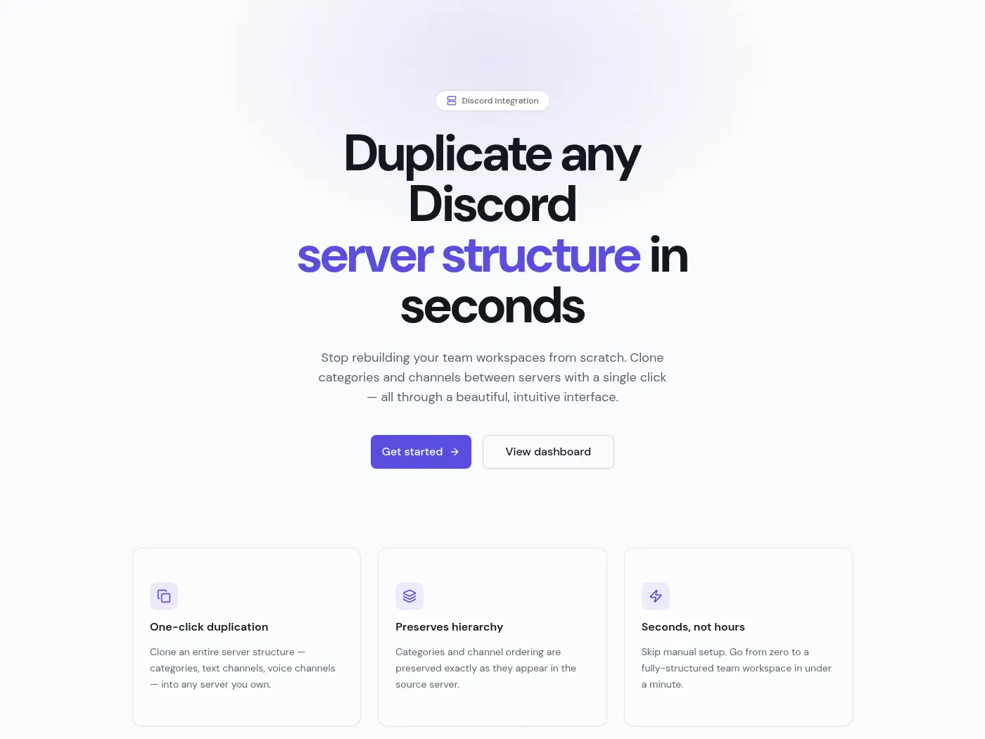 Discord Server Duplicator
