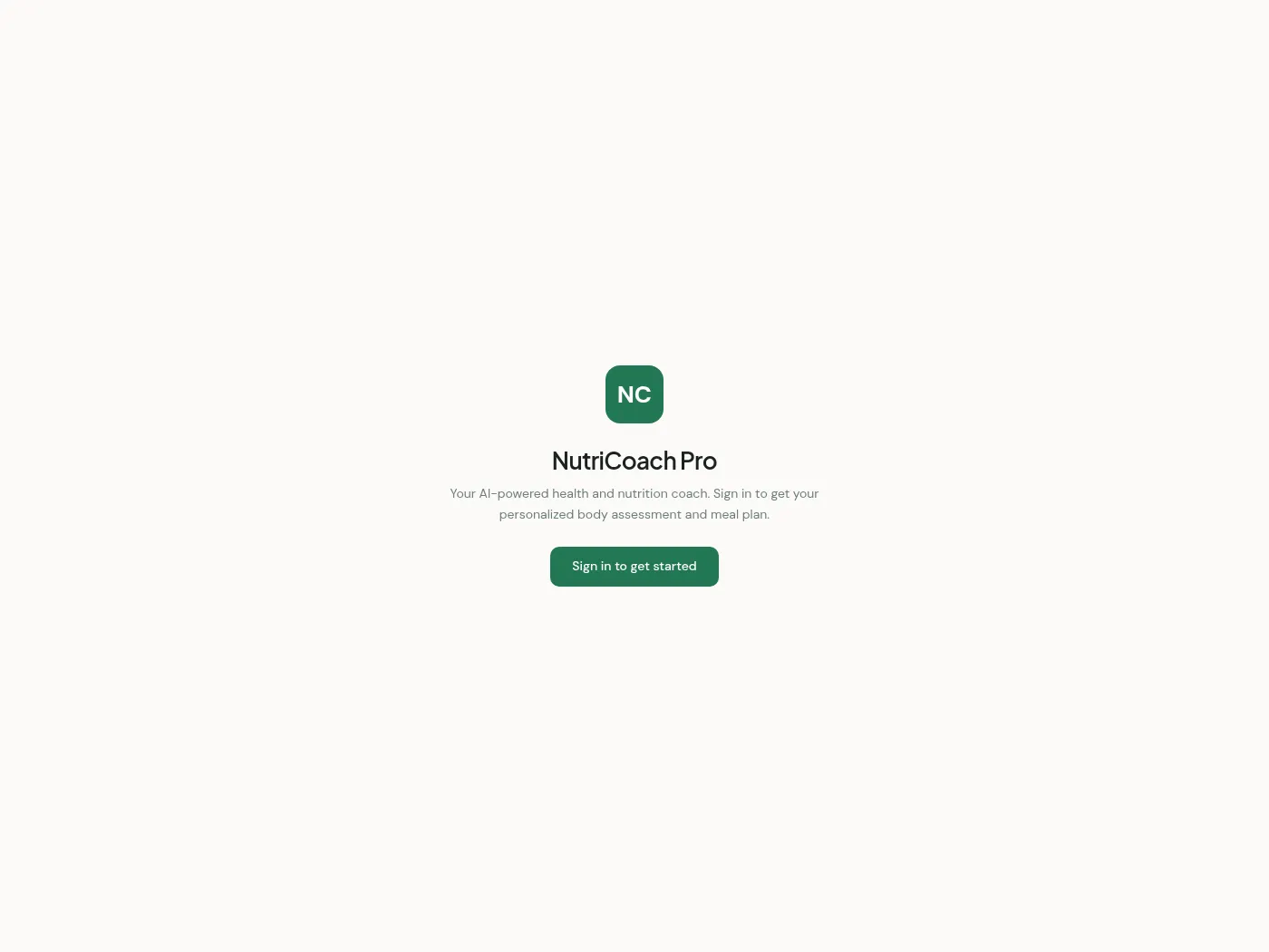 NutriCoach Pro