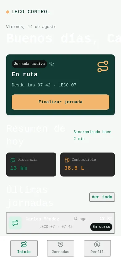 LECO Control Mobile