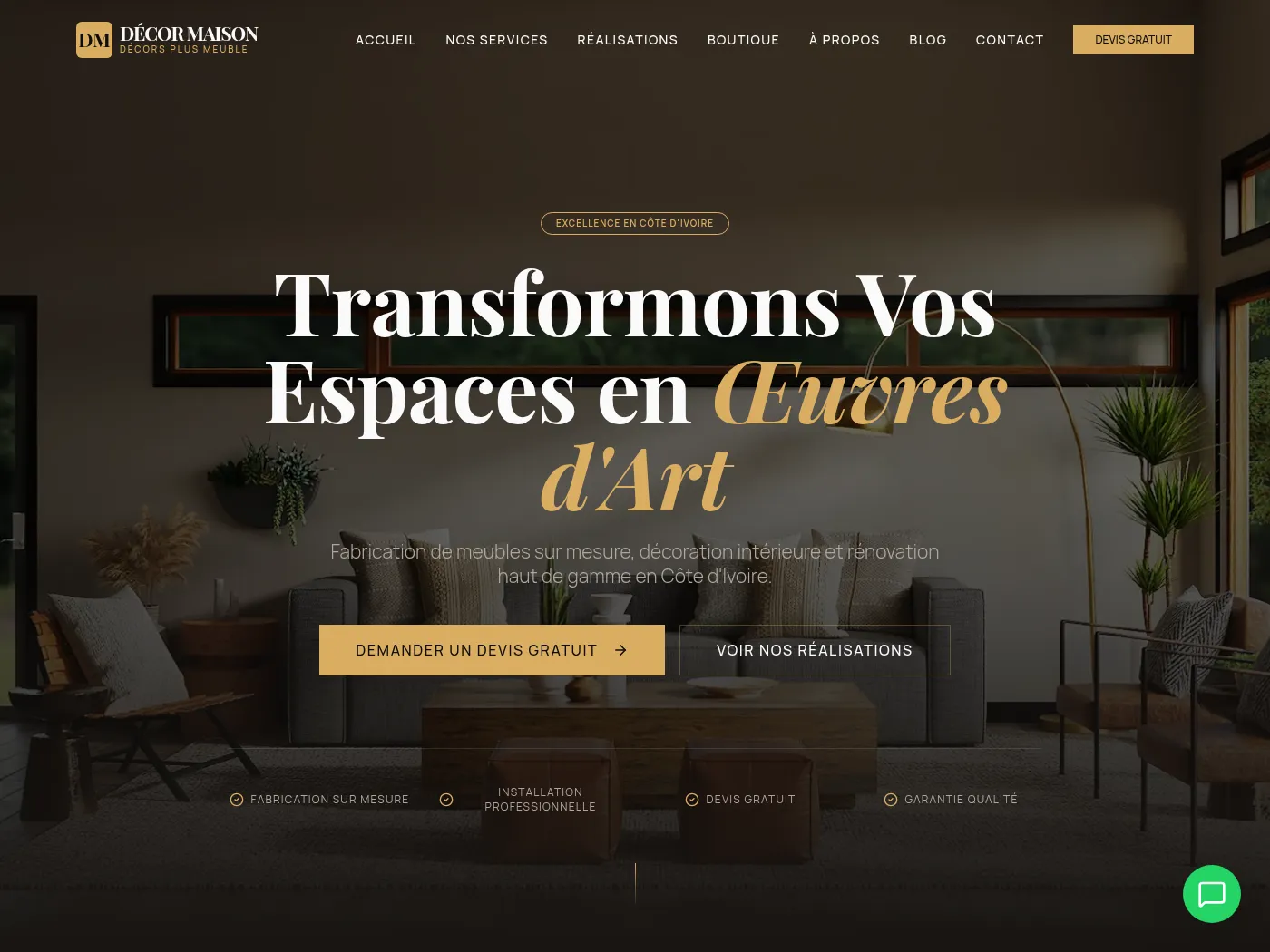 Décor Maison Luxury Web