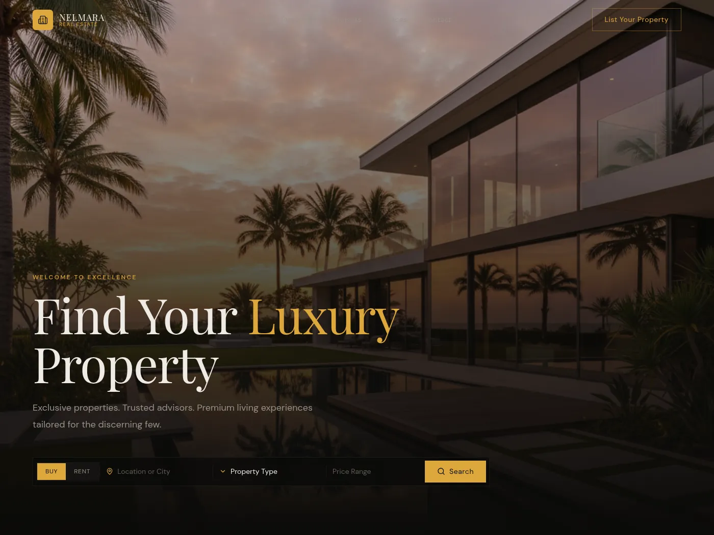 Nelmara Real Estate Site