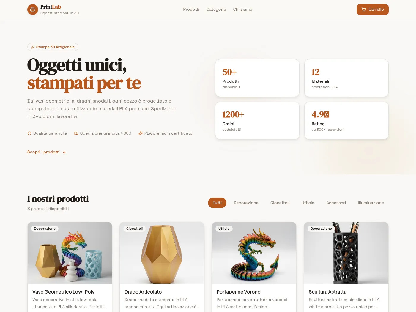 3D Print Shop Online