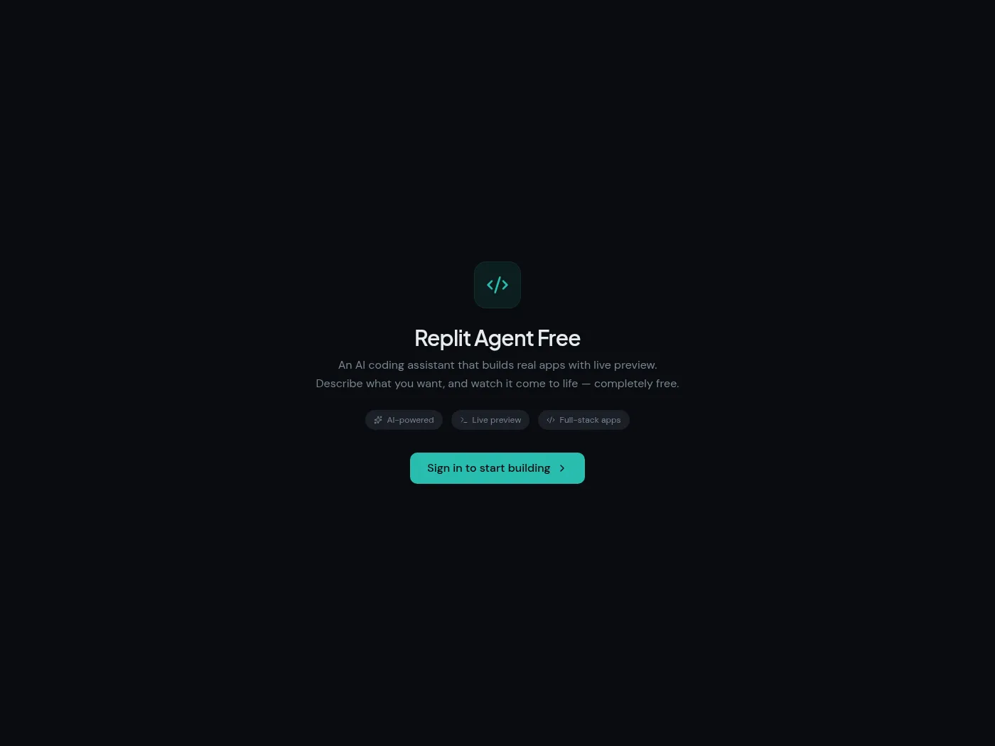 Replit Agent Free
