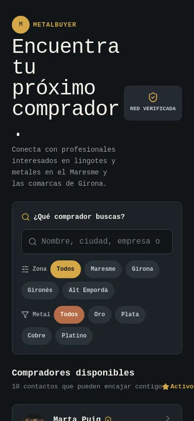 MetalBuyer Connect