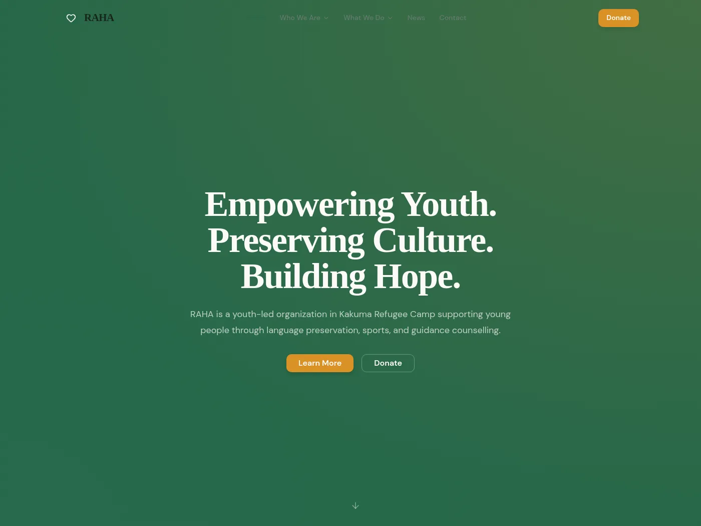 RAHA Professional Site