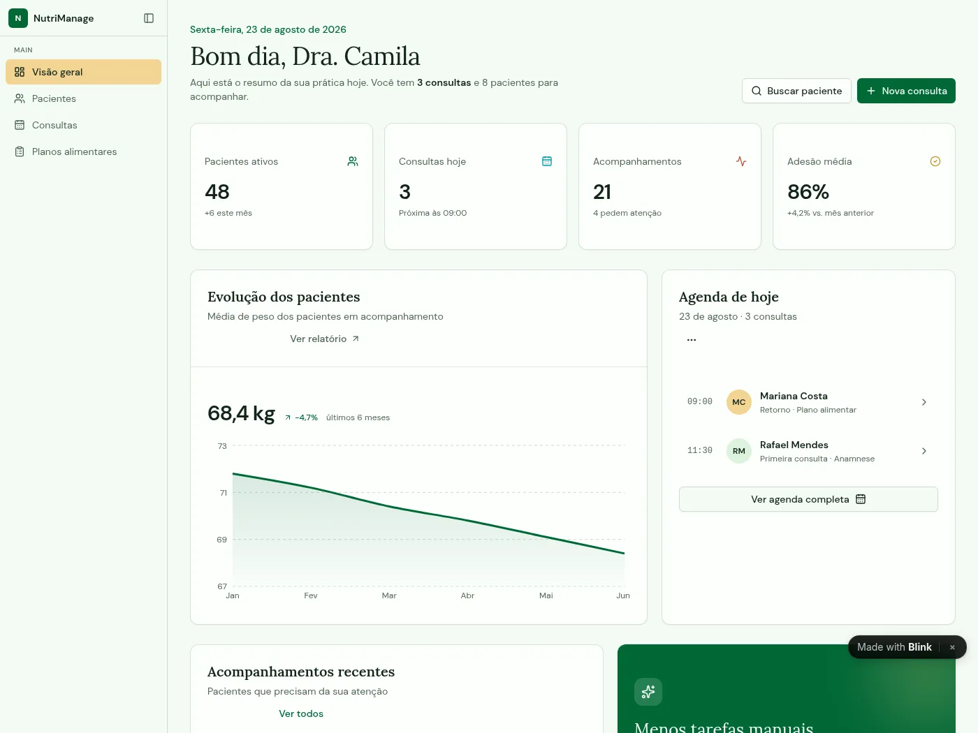 NutriManage Pro