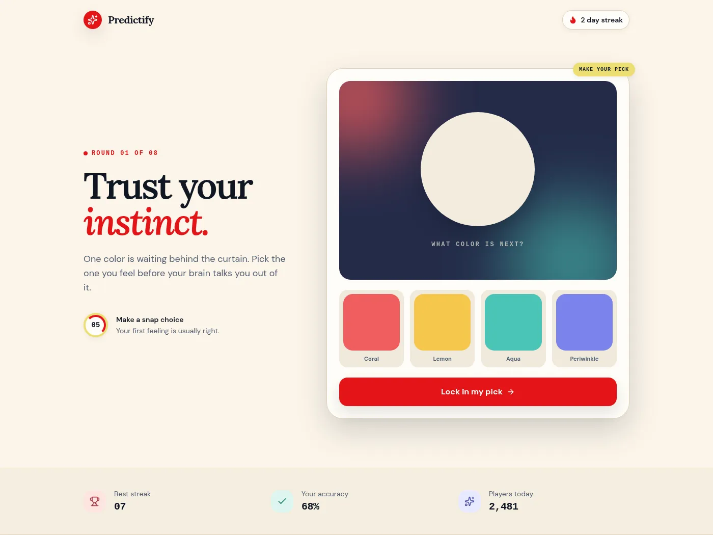 Color Predictify