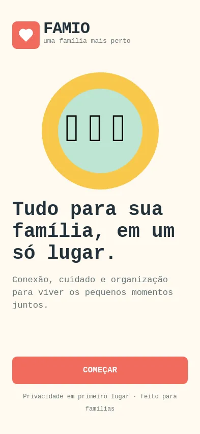 Famio — Superapp Familiar