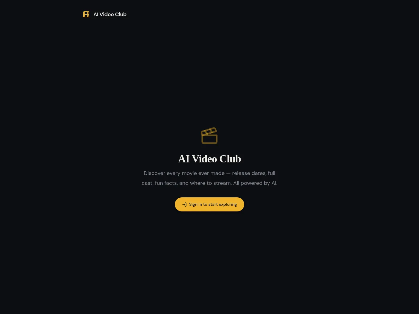 AI Video Club