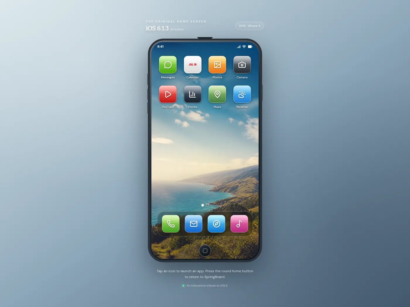 iOS 6 Web Simulator