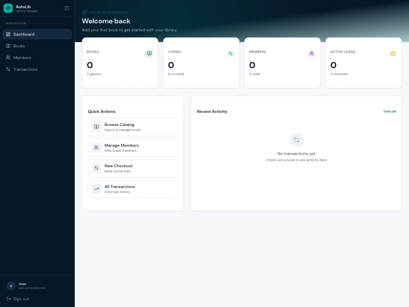 AutoLib Manager