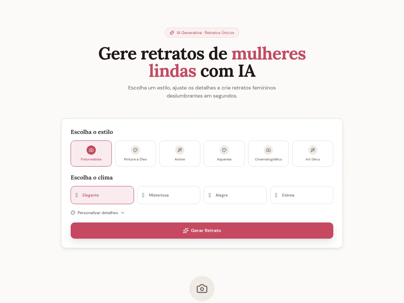 Linda Mulher Generator