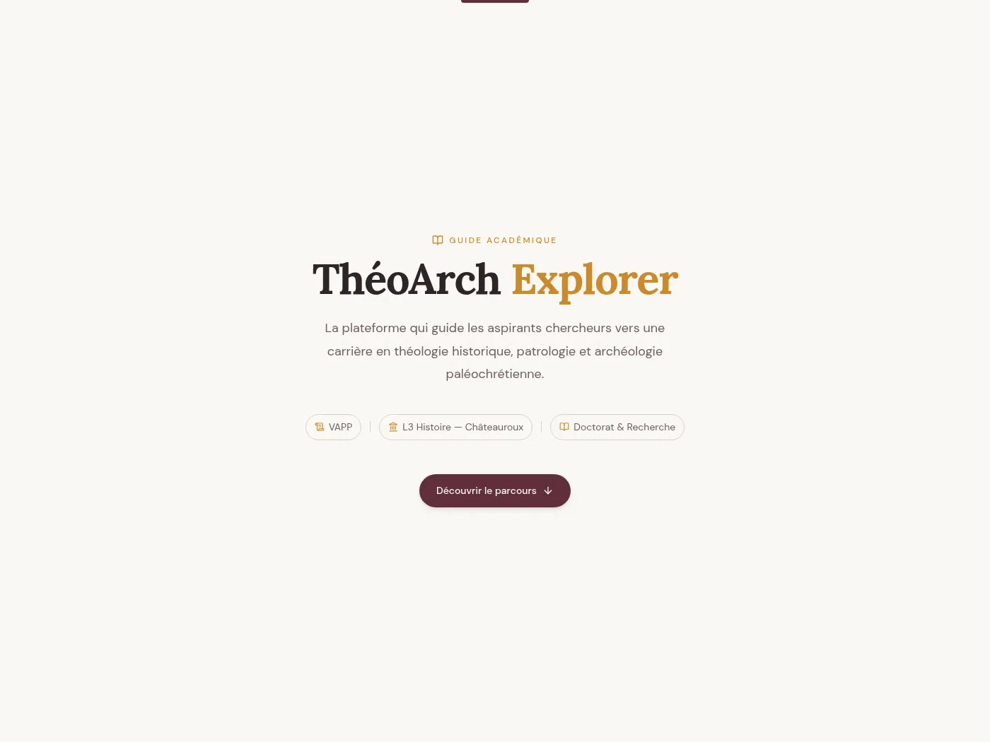ThéoArch Explorer