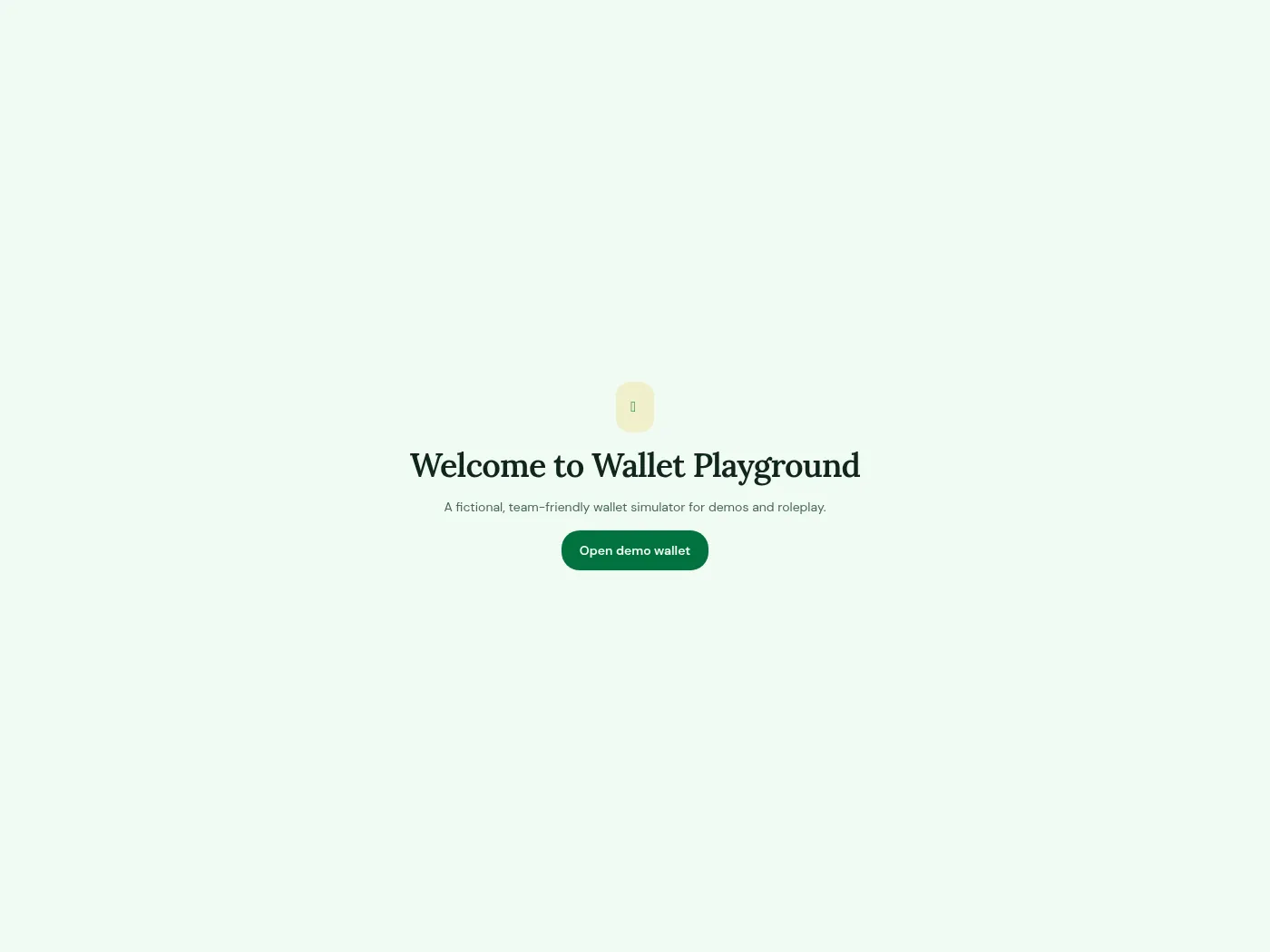 Exodus Wallet Playground
