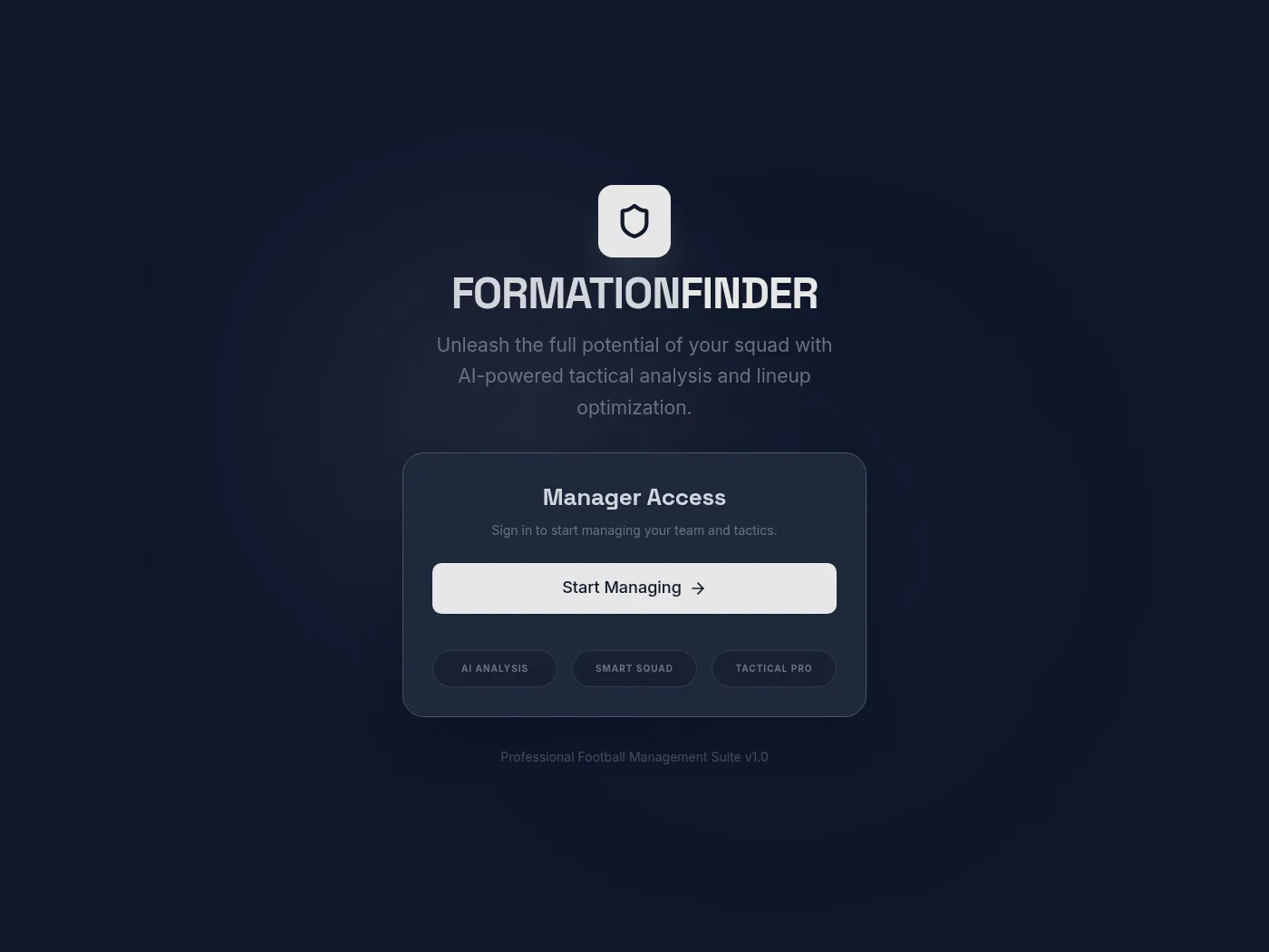 Formation Finder