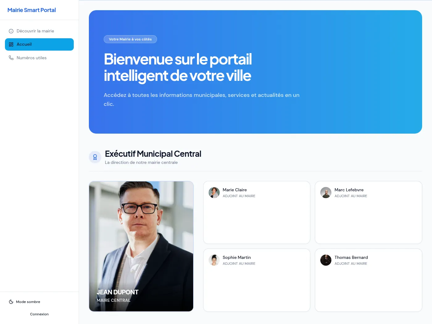 Mairie Smart Portal