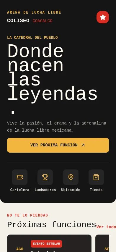 Coliseo Coacalco App