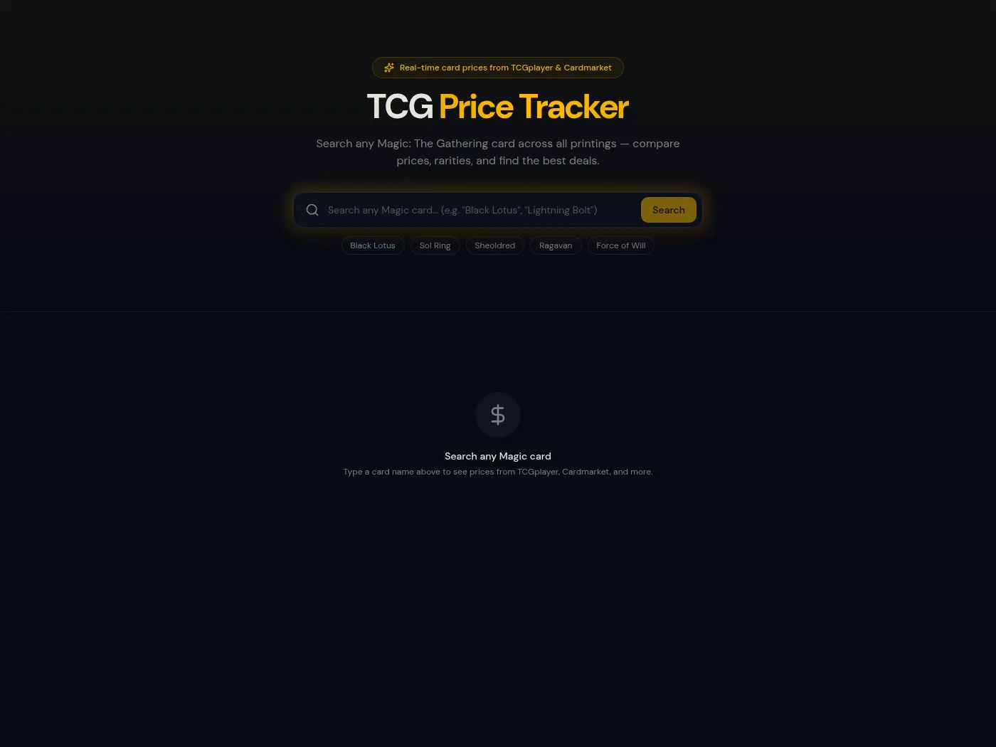 TCG Price Tracker