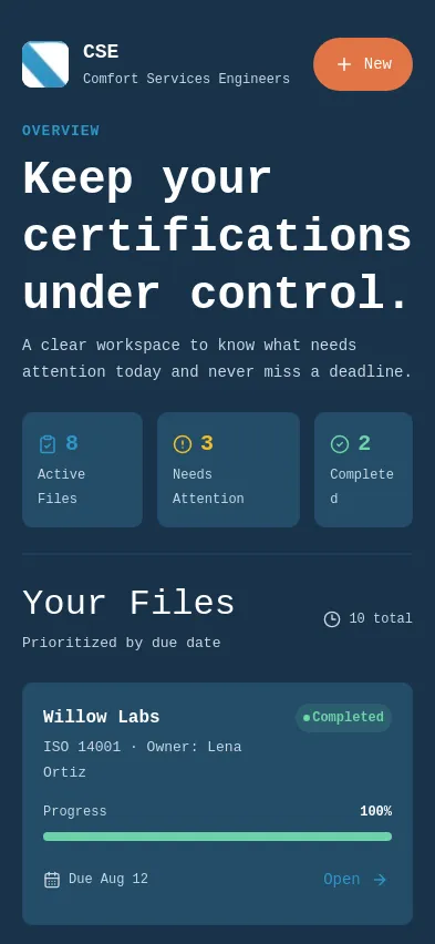 RefCert Customizer