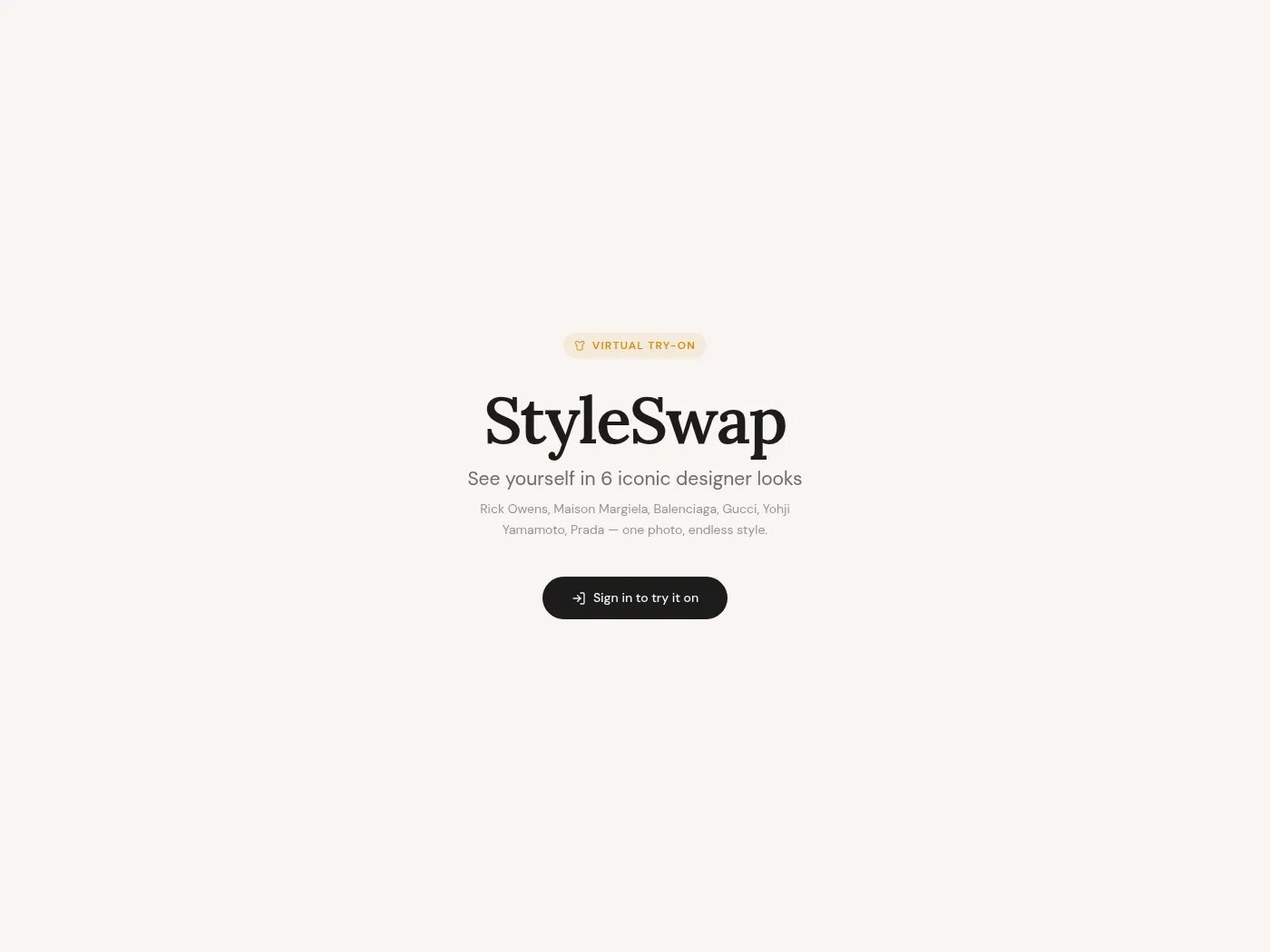 StyleSwap Carousel