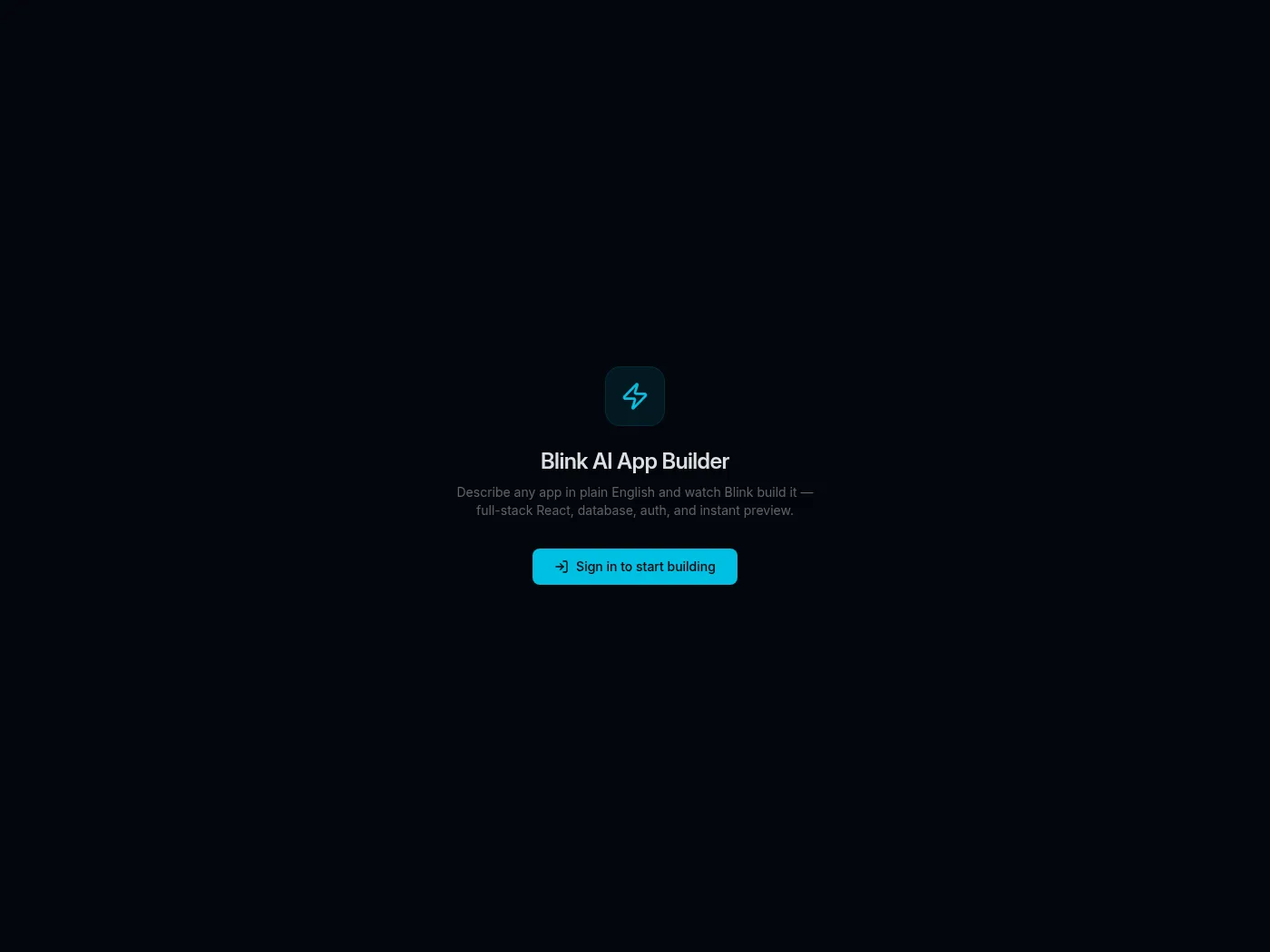 Blink AI Notes App
