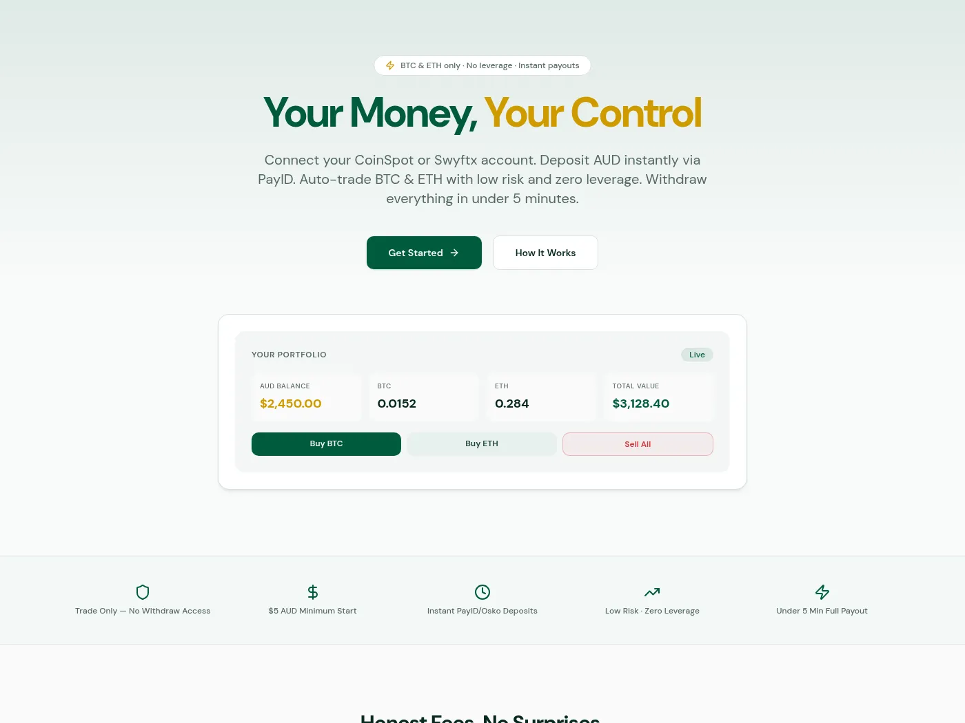 Creations Crypto Trader