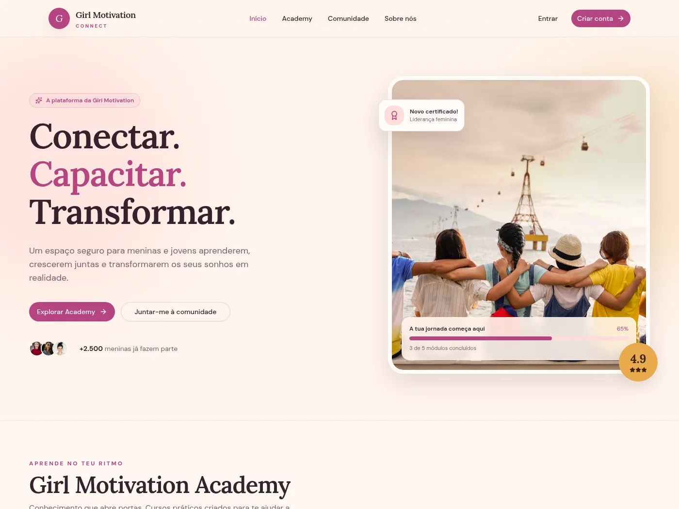 Girl Motivation Connect