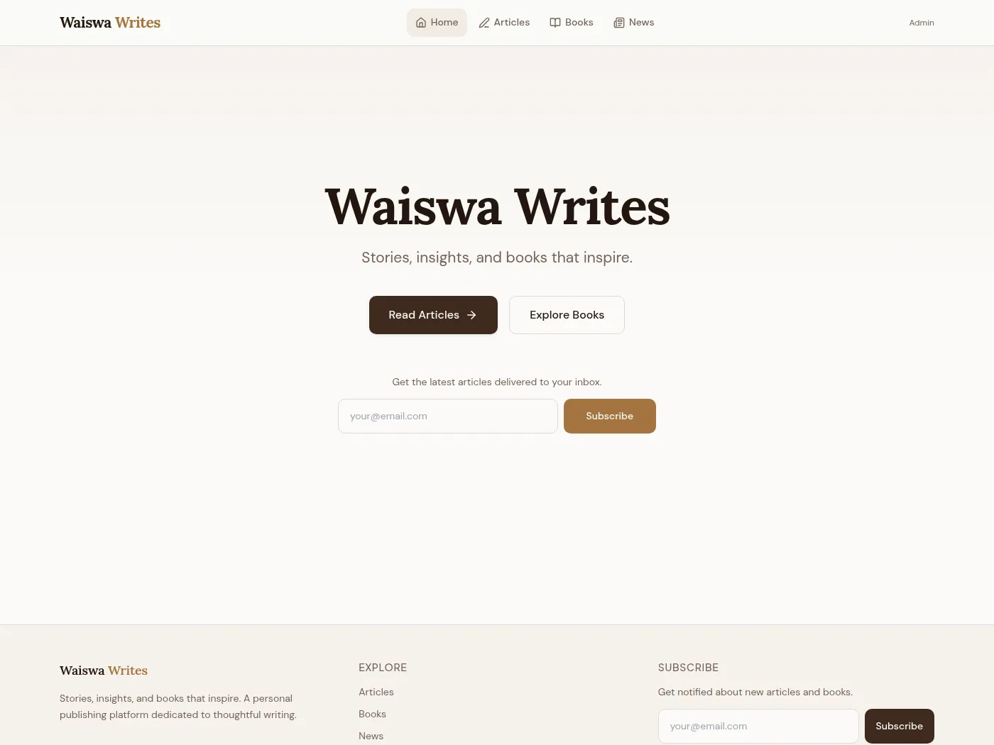 Waiswa Writes Platform