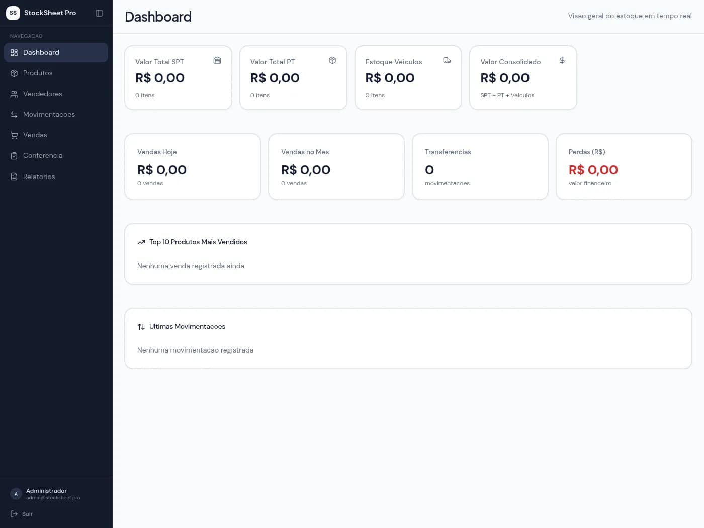 StockSheet Pro