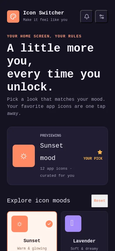 Icon Switcher