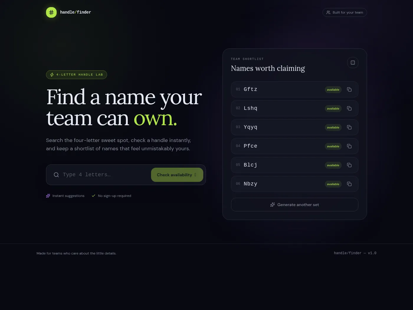 Discord Handle Finder