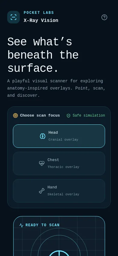 Pocket X-Ray Vision