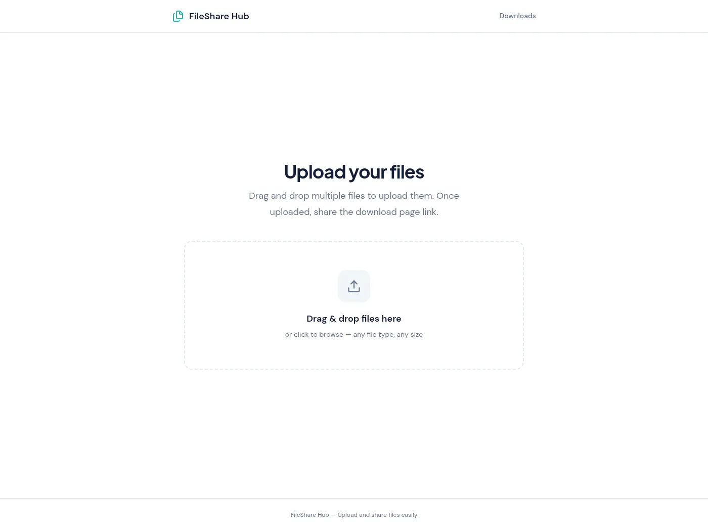 FileShare Hub