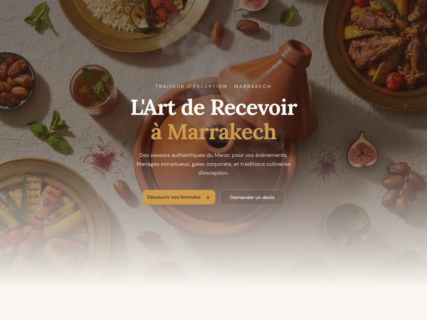 Marrakech Catering Site